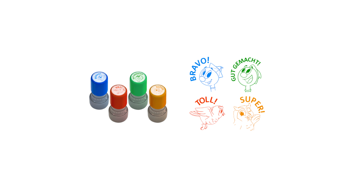 Lilli, Bakabu & du Stempel: Belohnungsstempel, Ø 20 mm